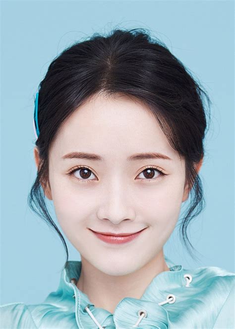 Wang Lu Qing Wang Beautiful Face Asian Beauty