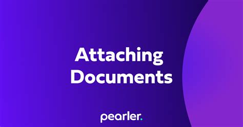 How To Attach Documents To A Question In Pearler