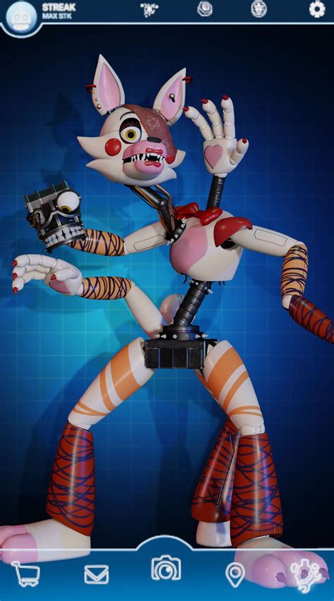 Glamrock Mangle Full Body Ar By Asherthewolf15 On Deviantart Fnaf