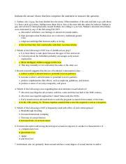 Final Exam Answers For Human Sexuality Docx Indicate The Answer Choice That Best Completes The