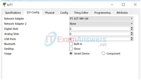 1 2 2 1 packet tracer adding iot devices to a smart home answers