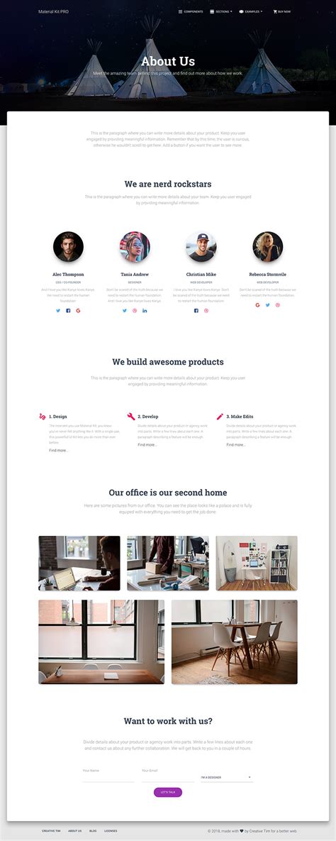 Nextjs Material Kit By Creative Tim