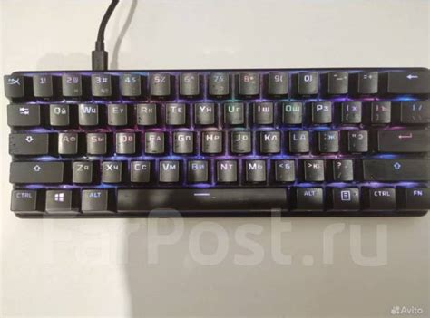 Игровая клавиатура hyper x allow origin 60 б у в наличии Цена 3 000