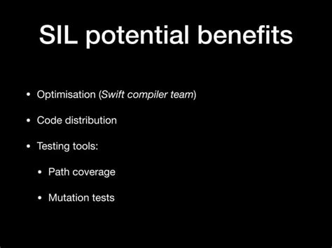 Sil All You Need To Know About Swift Intermediate Language Pdf
