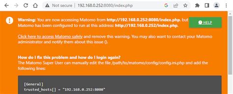 install matomo inside docker container in linux lindevs