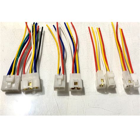 Giắc Nối Cắm Ghim 2 Đầu Đực Cái 2 Chân 3 Chân 4 Chân 6 Chân Giắc Ghim Thiêt Bị Điện Nối