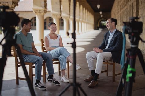 a conversation with stanford s new president stanford report