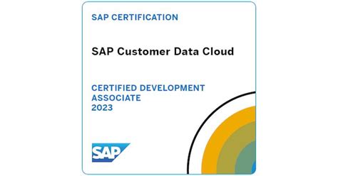 Sap Certified Development Associate Sap Customer Data Cloud 2023 Was Issued By Sap To Sravan