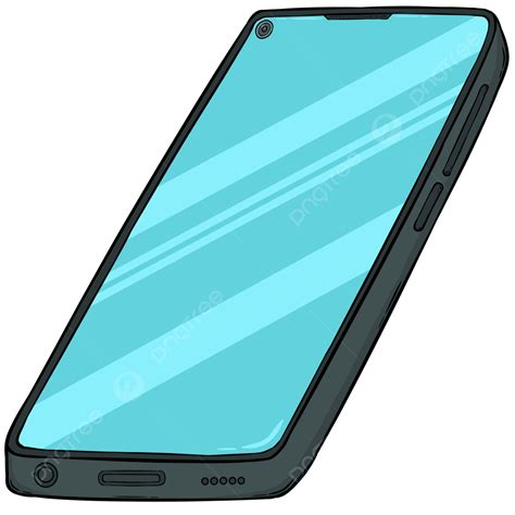 스마트폰 만화 일러스트 만화 일러스트 스마트 폰 안드로이드 폰 Png 일러스트 및 Psd 이미지 무료 다운로드 Pngtree