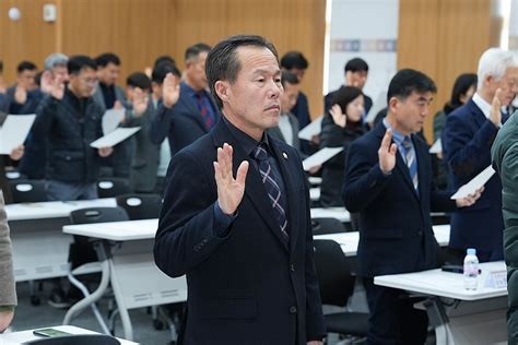 포천시의회 반부패 청렴 결의·부패방지교육 참석 위키트리