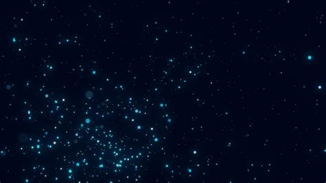 Premium Photo Dust Particles Moving In Space Abstract Blue Cosmic