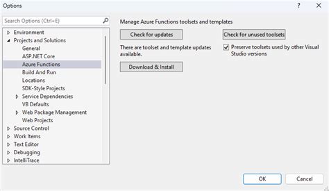 Azure Function Net 80 Isolated Isn T Available In Visual Studio