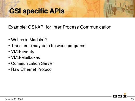 PPT GSI Operating Software Migration OpenVMS To Linux PowerPoint