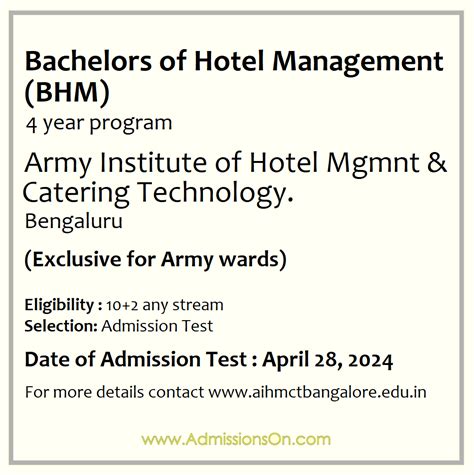 AIHMCT 2024 AdmissionsOn