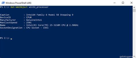 Hardware Informationen Des Eigenen Computers Per Powershell Abfragen