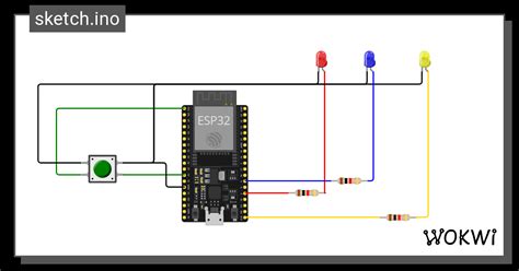 กรรณการ พลเดเช Wokwi ESP32 STM32 Arduino Simulator
