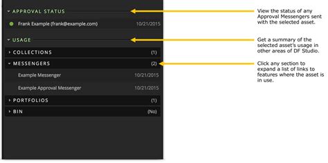 The DF Studio Asset Inspector Knowledge Base
