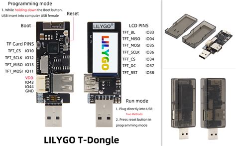 Amazon Com LILYGO T Dongle ESP S Wireless WiFi Module OTG Interface Inch LCD Display