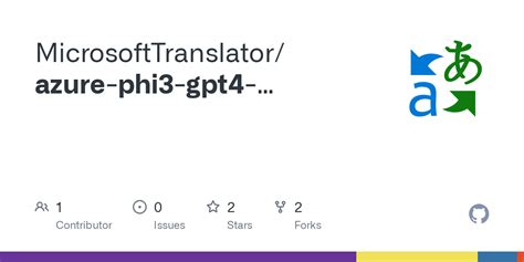Github Microsofttranslatorazure Phi3 Gpt4 Azuretranslator Playground