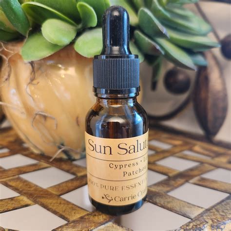 Sun Salutations Essential Oil Blend Carrie Crafting