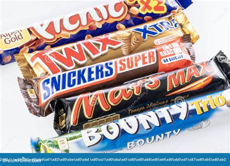 Crumpled Chocolate Bar Wrappers Editorial Photo 274617379