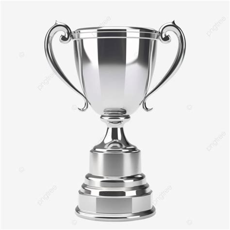 흰색 바탕에 연단에 3d 은색 트로피 컵 3d 3d 렌더링 성취 Png 일러스트 및 이미지 에 대한 무료 다운로드 Pngtree