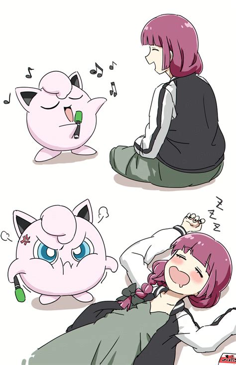 Torako Toramaru Hiroi Kikuri Jigglypuff Bocchi The Rock Nintendo Pokemon 1girl D