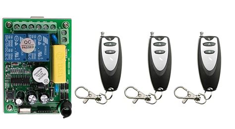Ac 220 V 2ch 2ch Radio Controller Rf Wireless Rela Vicedeal