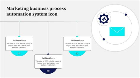 Marketing Business Process Automation System Icon Ppt Slide