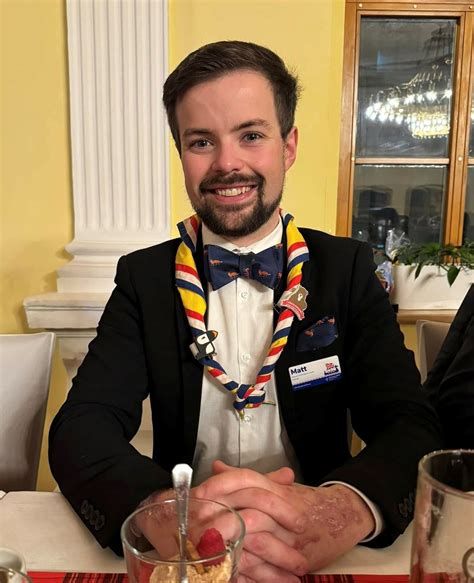 1st Prague Scout Group British Scouting Overseas 🎉 Congratulations To Matt Lightfoot 🎉