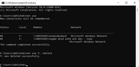 How To Delete Mapped Network Drive On Windows Onlineguys
