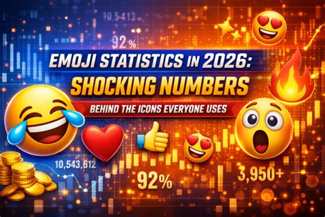 Emoji Statistics In 2026 Shocking Numbers Behind The Icons Everyone