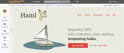 A Template Engine For Ruby On Rails Haml Simplifies And Shortens Our Code Making It Easier To