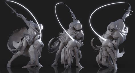 Black Knife Tiche Elden Ring Fan Art Wip — The Art Of Ashley A Adams