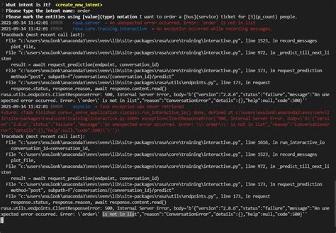Rasa Interactive Does Not Succeed In Creating A New Intent · Issue 9517 · Rasahqrasa · Github