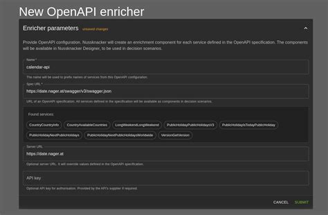 A Guide To Openapi Components Nussknacker