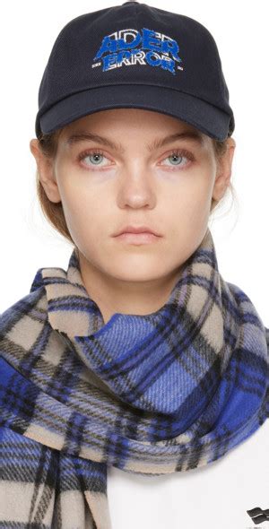 ader error navy edca cap