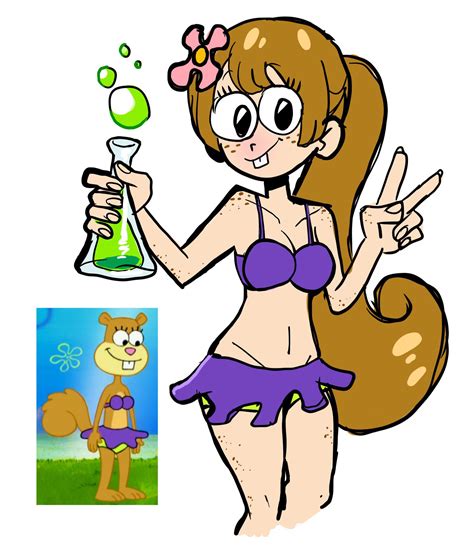 Sandy Humanized By Mimiyori On Twitter R Spongebob