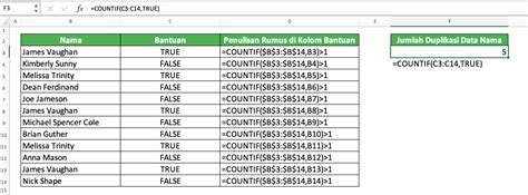 Fungsi Rumus COUNTIF Excel Kegunaan Contoh Dan Cara Menggunakan