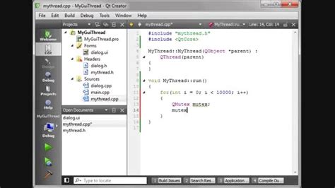C Qt 31 Qthread Part 4 Threads With A Gui نماشا