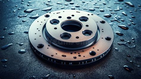 Empty Space For Car Brake Disc Maintenance Concept Stock Image Image