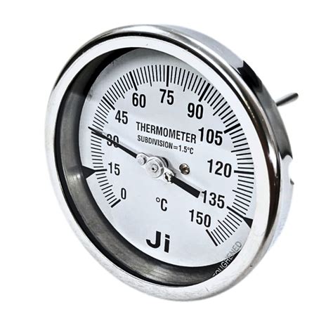 Bi Metal Dial Thermometer Temperature Gauge Range 0 To 150 Deg C Dial Size 4 100 Mm Direct