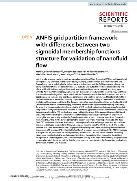 Pdf Anfis Grid Partition Framework With Difference Between Two