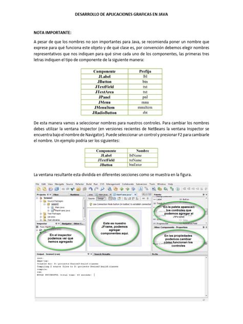Interfaz Grafica Java Practica 1 Pdf Java Lenguaje De Programación