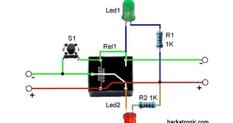 Short Circuit Protection Using Relay For Batteries Electronics Project Electronics Components