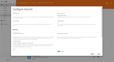 How To Publish Json Data Form Openhab25 Beginners Openhab Community
