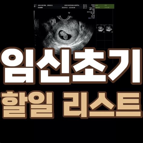 임밍아웃 임신 5주차 10주차 증상 임신초기 해야할 일들 리스트 영양제 추천 네이버 블로그