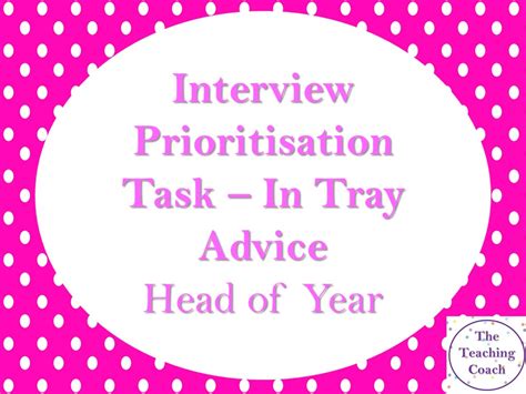 Interview Pastoral Prioritisation In Tray Exercise Task Guidance Interview Pastoral Prioritisation In Tray Exercise Task Guidance