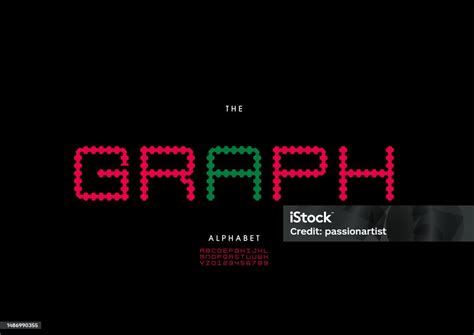 Graph Alphabet Stock Illustration Download Image Now Abstract