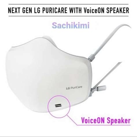 Promo Lg Mask Puricare Wearable Gen 2 - Masker Lg Puricare Hepa Filter ...